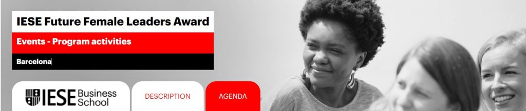 IESE Future Female Leaders Award (1/31-2/2, 2023) - IESEビジネス・スクール 東京オフィス