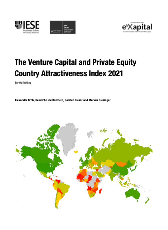 The Venture Capital & Private Equity Country Attractiveness Index